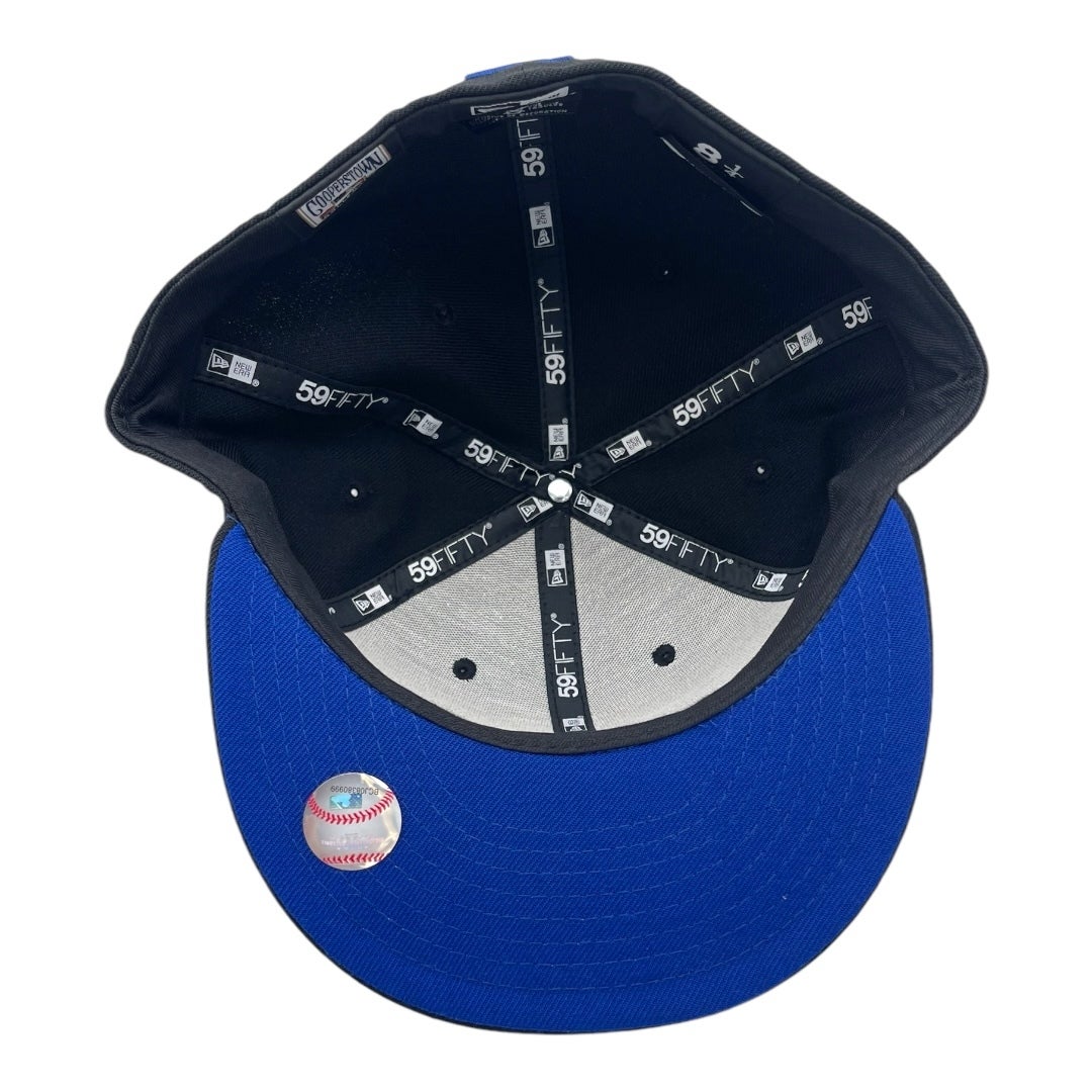 Seattle Mariners New Era All Black With Royal Blue Outline Around ...