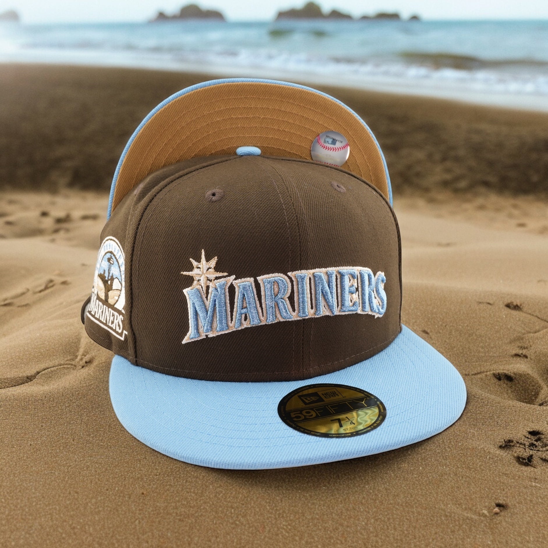 Seattle Mariners New Era Brown/Sky Blue Bill With 30th Anniversary ...
