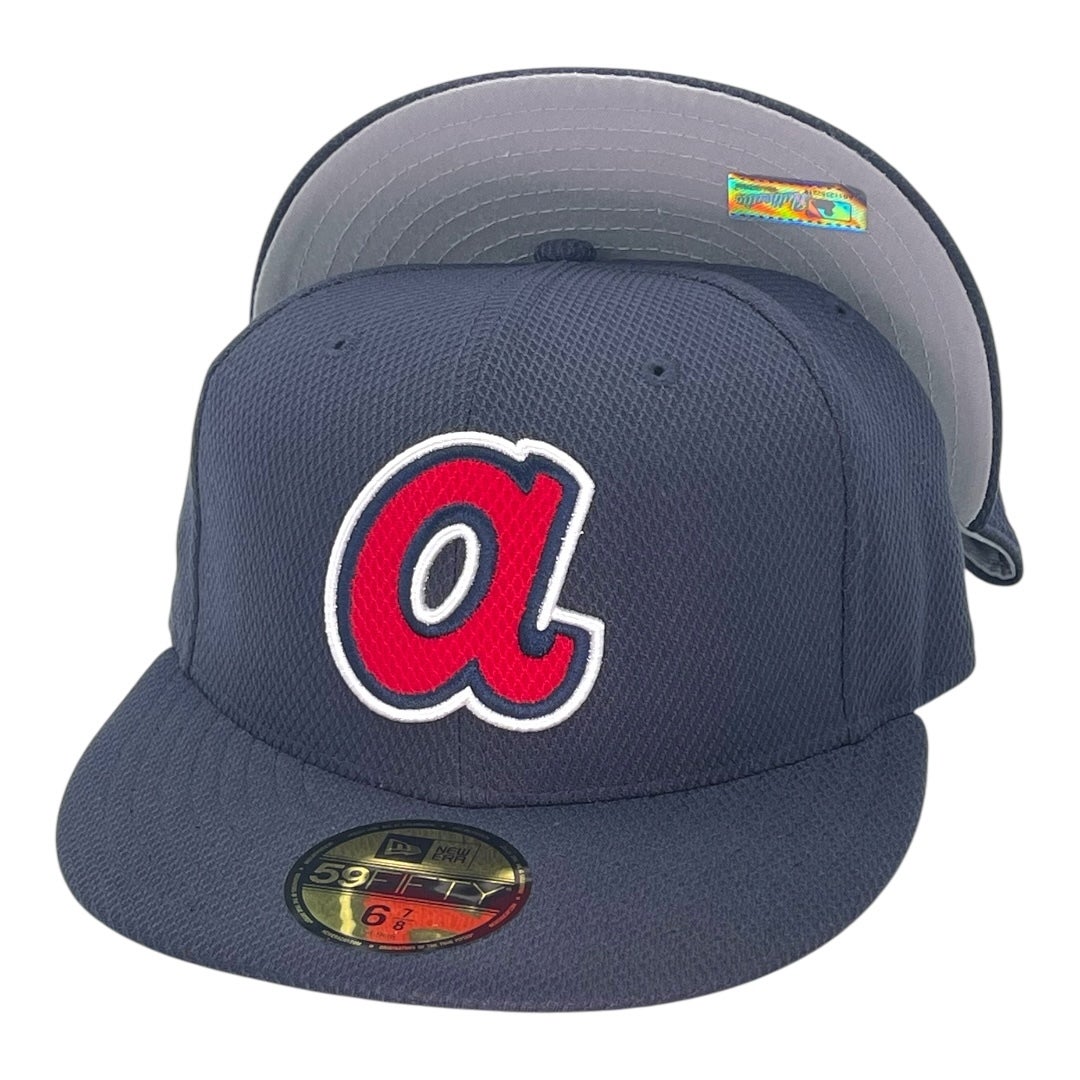 Atlanta Braves New Era All Navy 2017 Alternate Diamond Era 59FIFTY ...
