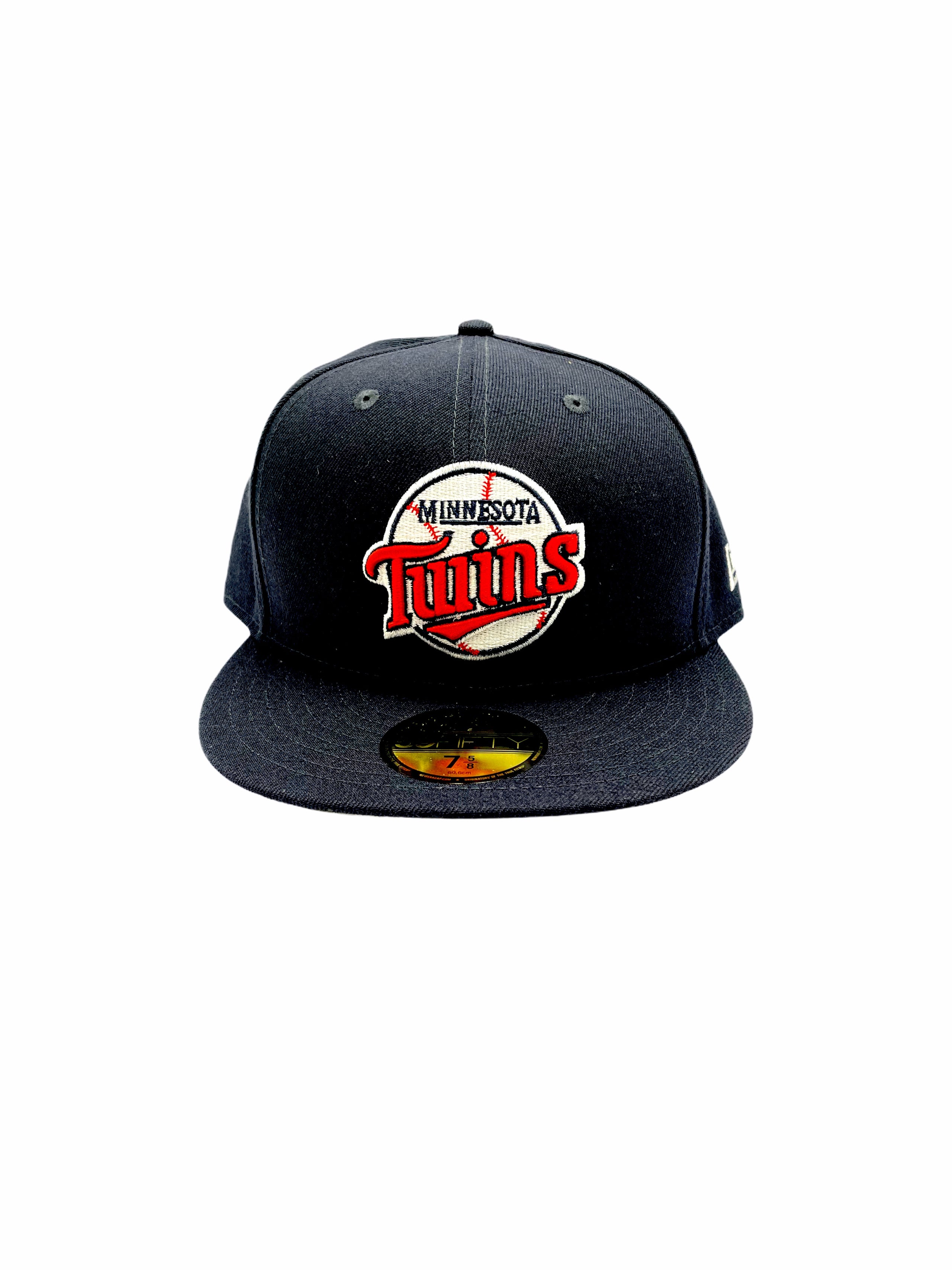 Minnesota Twins New Era All Navy With 1987 Word Mark Alternate Logo ...