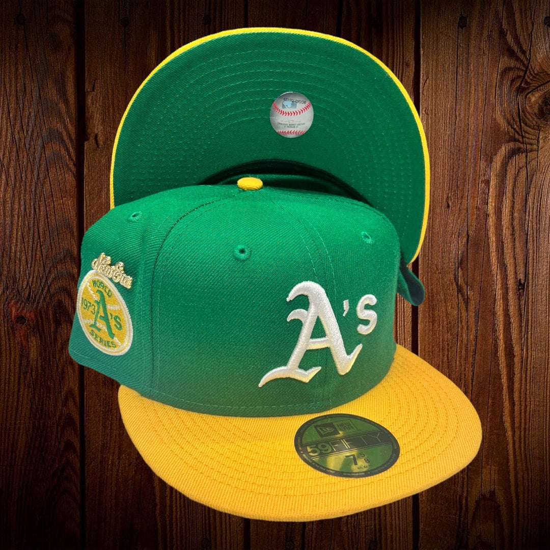 Oakland Athletics New Era Kelly Green/Yellow Bill With Green Bottom And ...
